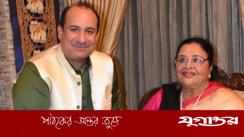 কিংবদন্তি অভিনেত্রী শবনমের সঙ্গে যা কথা হলো রাহাত ফতেহ আলী খানের