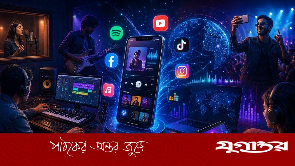 ডিজিটাল প্ল্যাটফর্মে বদলে যাচ্ছে দেশের মিউজিক ইন্ডাস্ট্রি